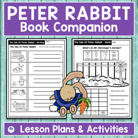 The Tale Of Peter Rabbit | Book Companion Spring Writing And All About ...