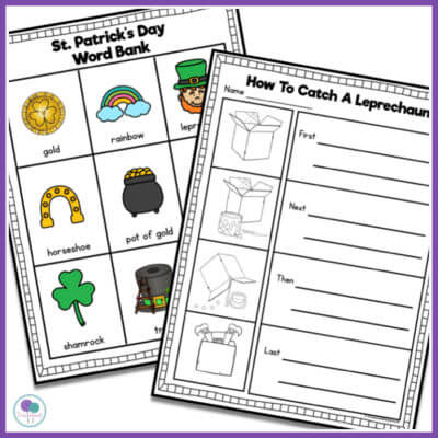 How To Catch A Leprechaun - Firstieland - First Grade Teacher Blog