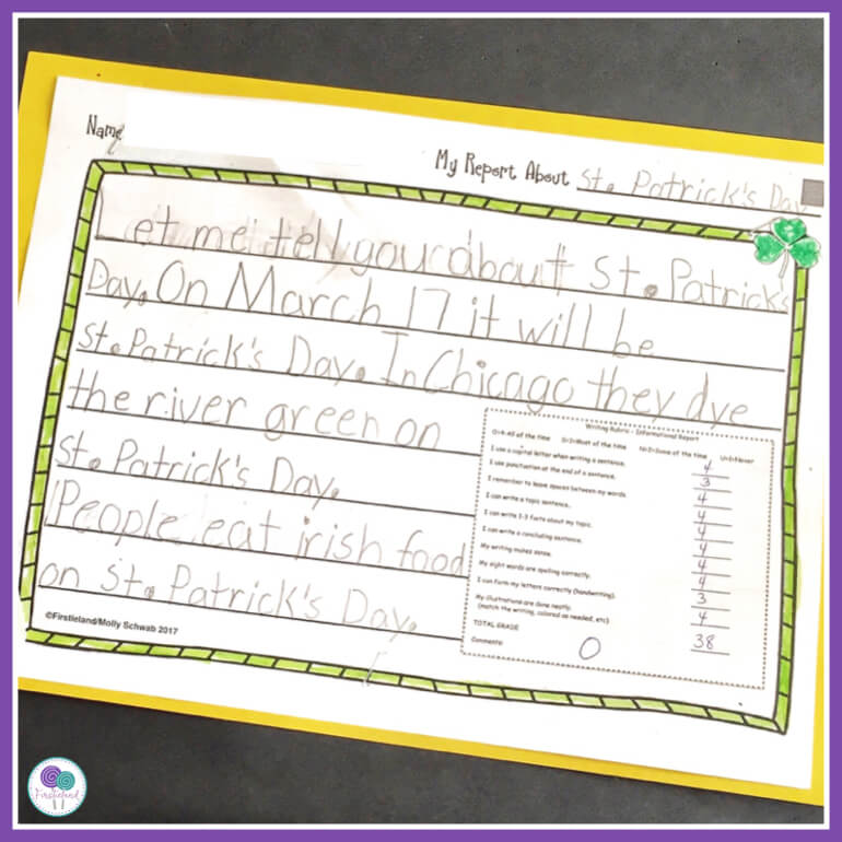 The Best St. Patrick's Day Activities For First Grade - Firstieland ...