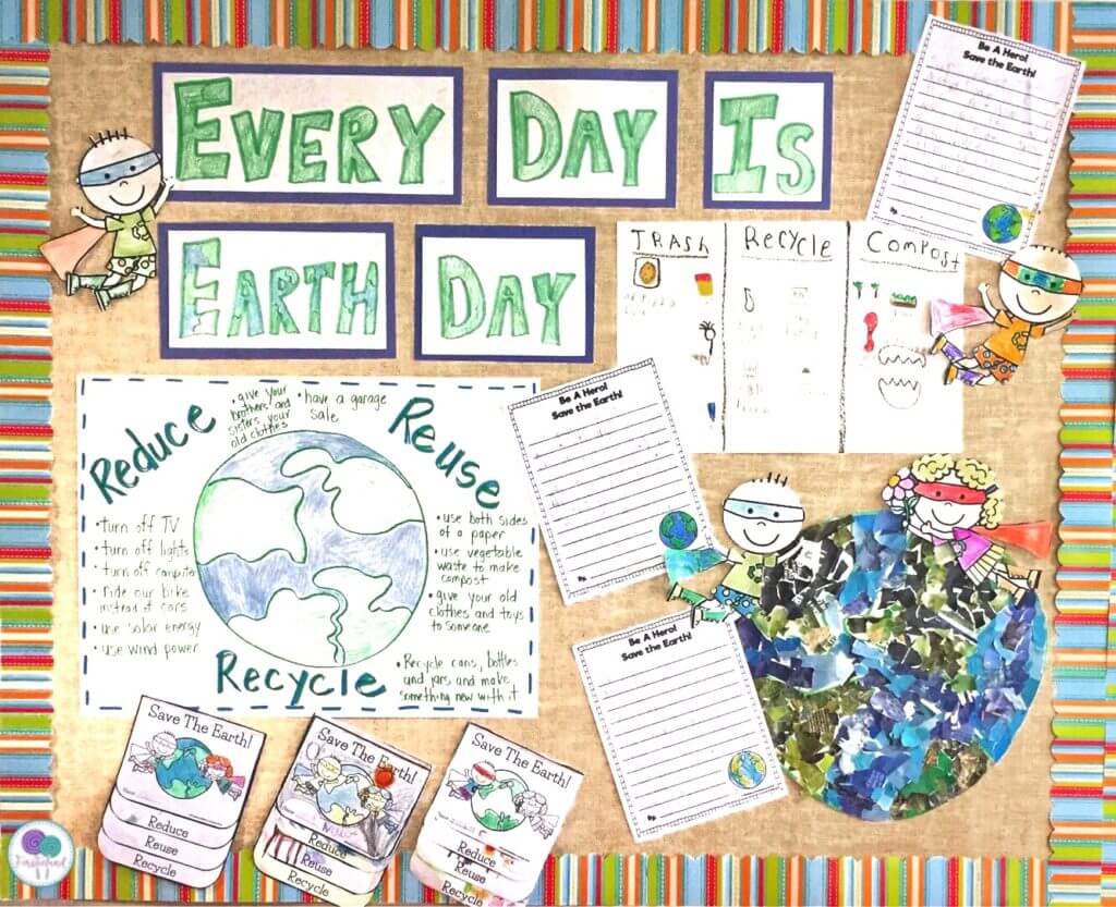 Earth Day Activities For First Grade Kids - Firstieland - First Grade ...