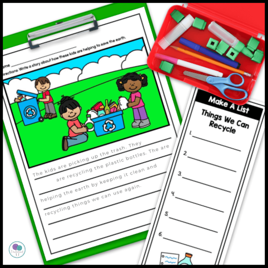 Fun Printable Earth Day Activities For First Grade Kids - Firstieland ...