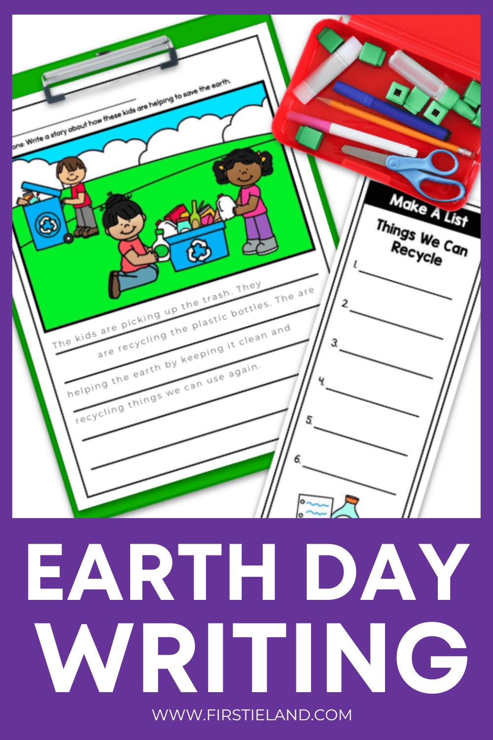 Fun Printable Earth Day Activities For First Grade Kids - Firstieland ...