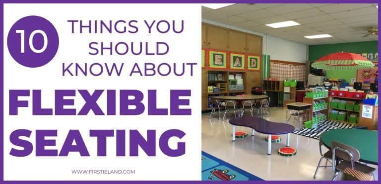 Flexible Seating Classroom Ideas For First Grade And Kindergarten ...
