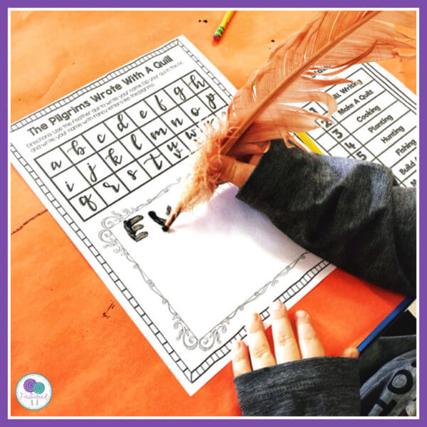 First Thanksgiving Unit For Kindergarten And First Grade - Firstieland ...