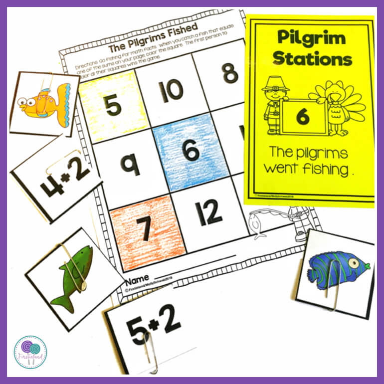 First Thanksgiving Unit For Kindergarten And First Grade - Firstieland ...