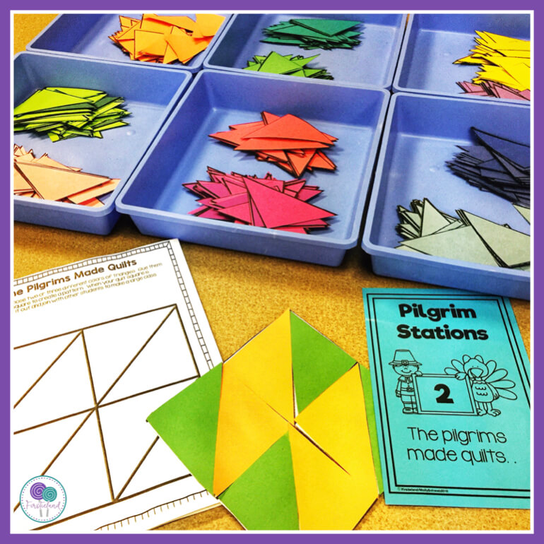 First Thanksgiving Unit For Kindergarten And First Grade - Firstieland ...