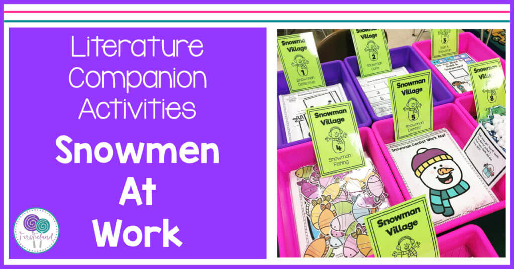 Snowmen At Work | Snowman At Night Activities | First Grade Theme Day ...