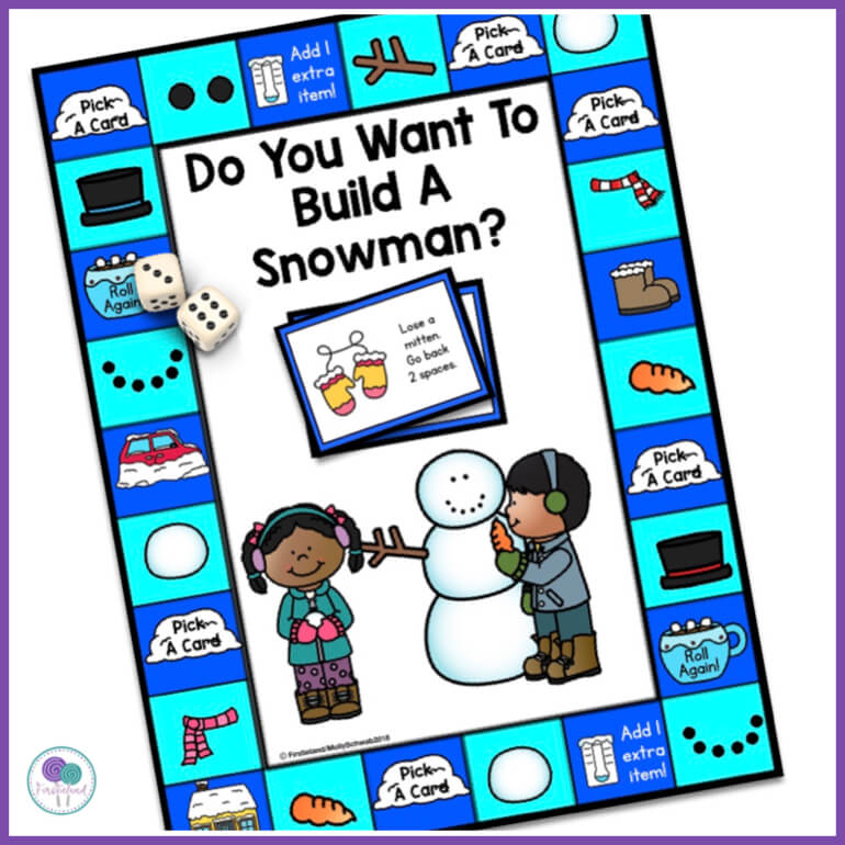 Snowmen At Work Activities - Firstieland - First Grade Teacher Blog