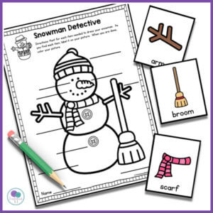 Snowmen At Work Activities - Firstieland - First Grade Teacher Blog