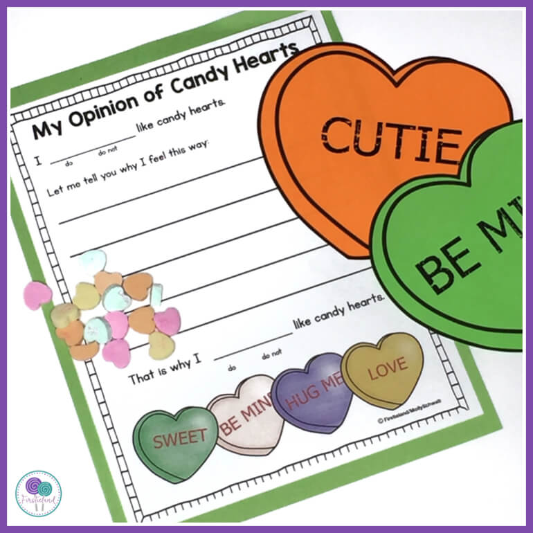 Valentine Writing Prompts - Firstieland - First Grade Teacher Blog