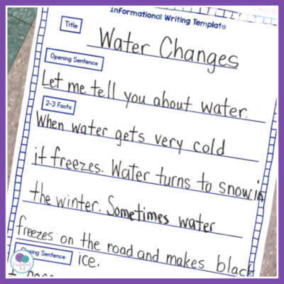 Best Winter Weather Writing Activities For First Grade - Firstieland ...