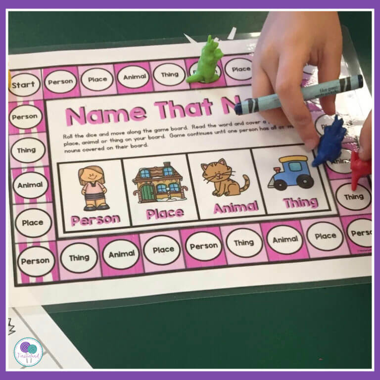 6 Easy Tips For Teaching Noun Activities In First Grade - Firstieland ...