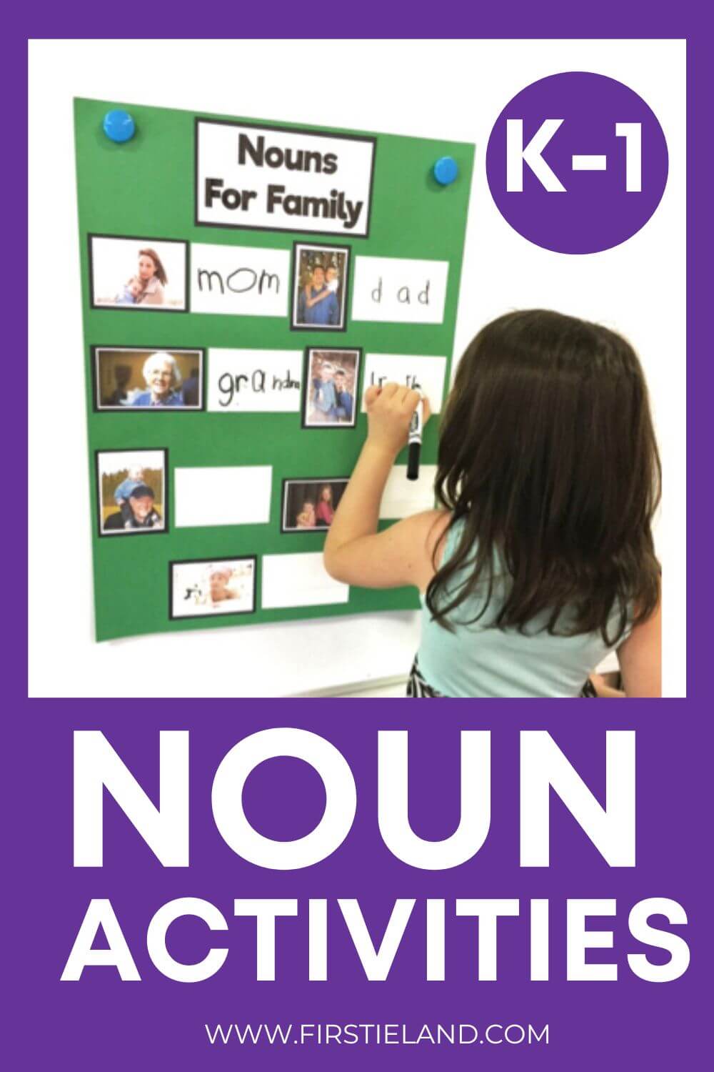 7 Easy Tips For Teaching Noun Activities In First Grade - Firstieland ...