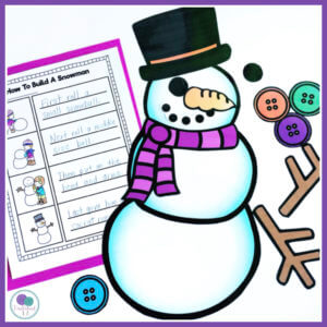 Easy Winter Writing Prompts For Kindergarten and First Grade ...