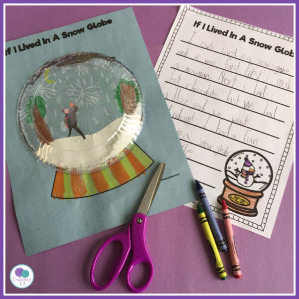 If I Lived In A Snow Globe Writing And Craft - Firstieland - First ...