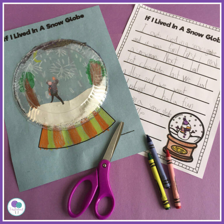 If I Lived In A Snow Globe Writing And Craft - Firstieland - First ...