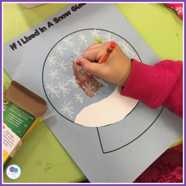 If I Lived In A Snow Globe Writing And Craft - Firstieland - First ...