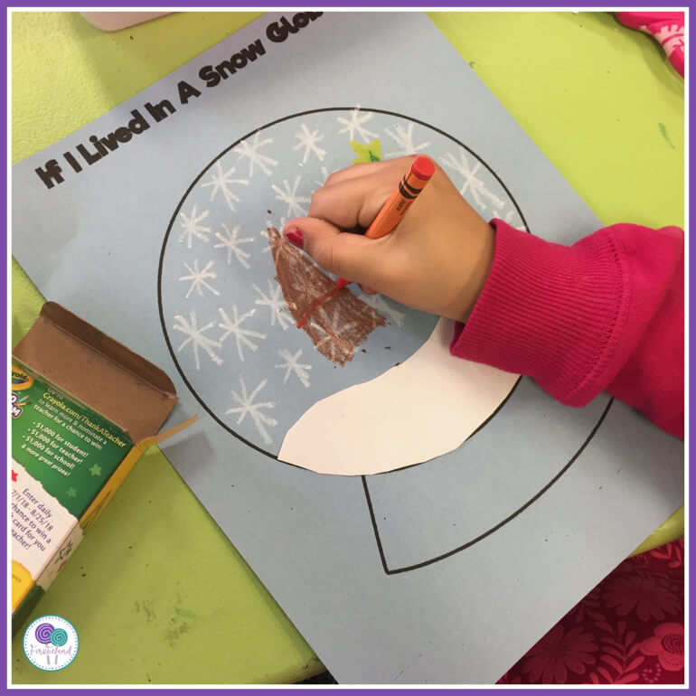If I Lived In A Snow Globe Writing And Craft - Firstieland - First ...