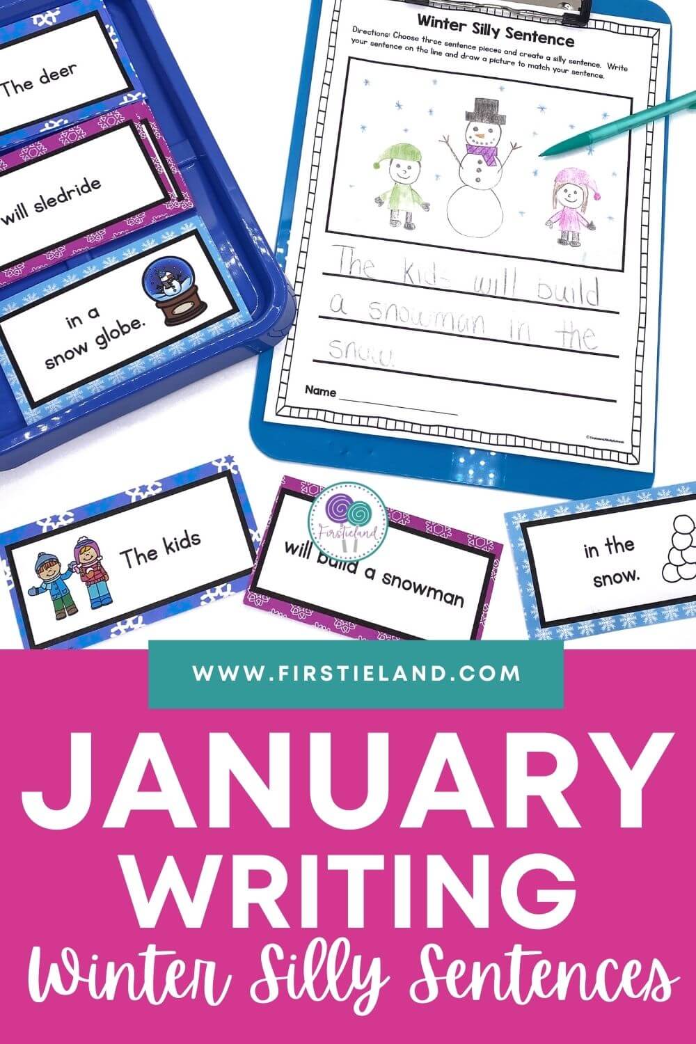 Best Winter Math And Literacy Centers Kids Will Love - Firstieland ...