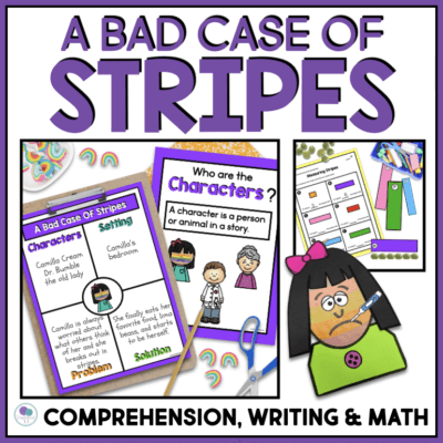 A Bad Case Of Stripes Book Activities For 1st Grade - Firstieland ...