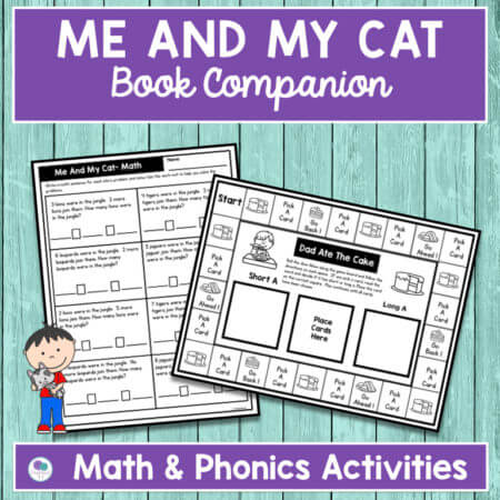 ME AND MY CAT - BOOK COMPANION - DISTANCE LEARNING PACKETS FIRST GRADE ...