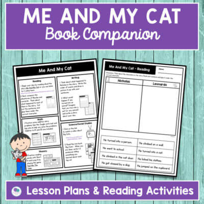ME AND MY CAT - BOOK COMPANION - DISTANCE LEARNING PACKETS FIRST GRADE ...