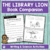The Library Lion - Book Companion - Firstieland - First Grade Teacher Blog