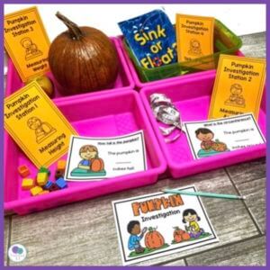 Best Pumpkin Activities For Elementary Students In First Grade ...