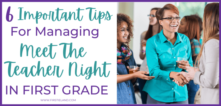 6 Important Tips For Managing Meet The Teacher Night - Firstieland ...