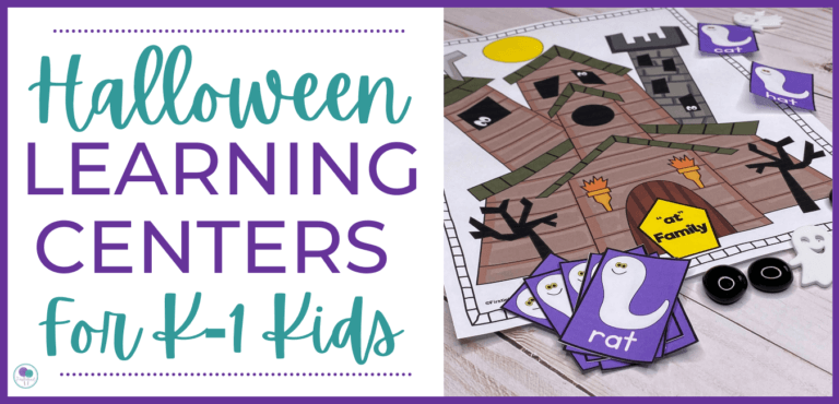 Halloween Learning Centers That Your Kids Will Love! - Firstieland ...