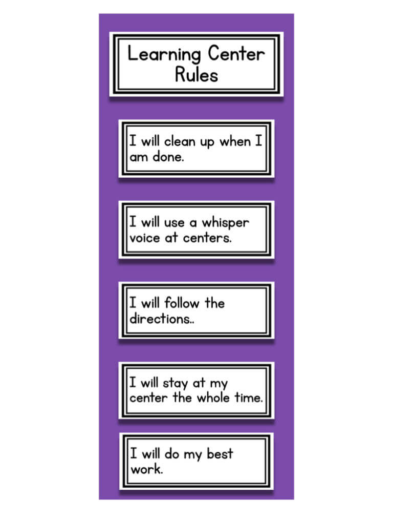 14 Best Tips To Manage Learning Centers In The Classroom - Firstieland ...