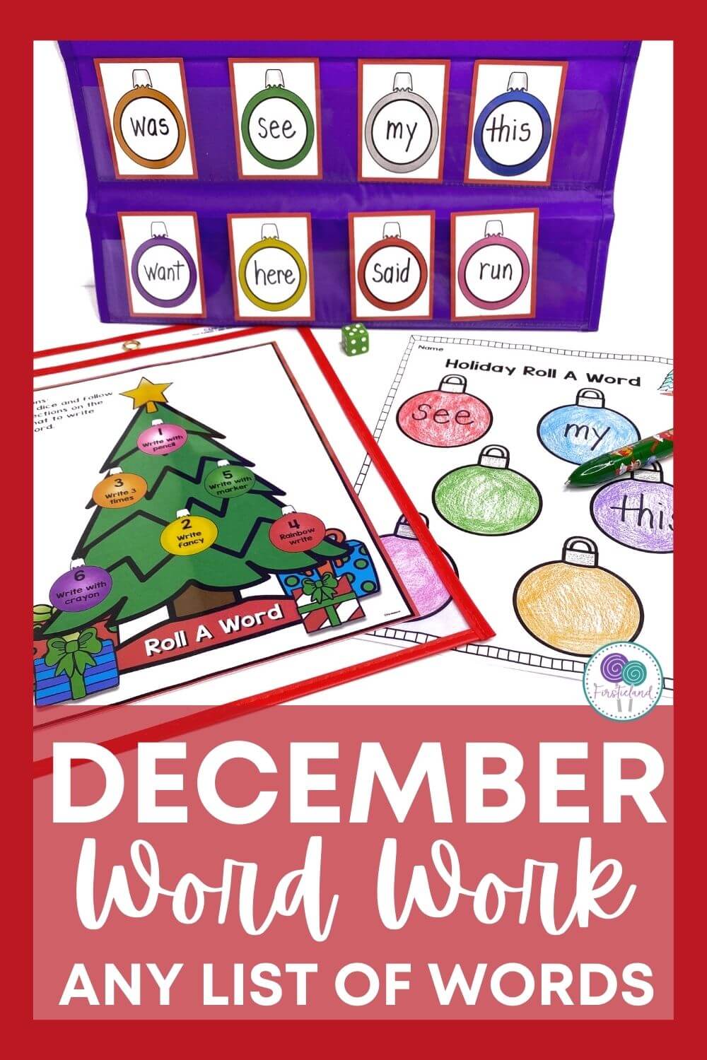 Best December Math And Literacy Centers Kids Will Love - Firstieland ...