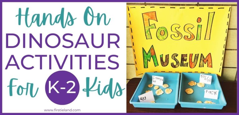 Awesome Dinosaur Activities For Kids - Firstieland - First Grade ...