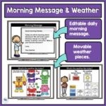 October Digital Calendar Math All Year Morning Meeting Slides And ...