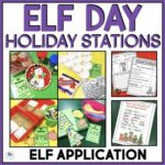 Elf Day Activities Elf Application Kindergarten 1st Grade Christmas ...