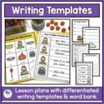 Procedural Writing Template How To Make Pumpkin Pie Prompt Thanksgiving ...