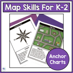 Me On The Map Skills Activities For First Grade With Flip Book ...