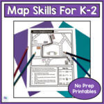 Me On The Map Skills Activities For First Grade With Flip Book ...