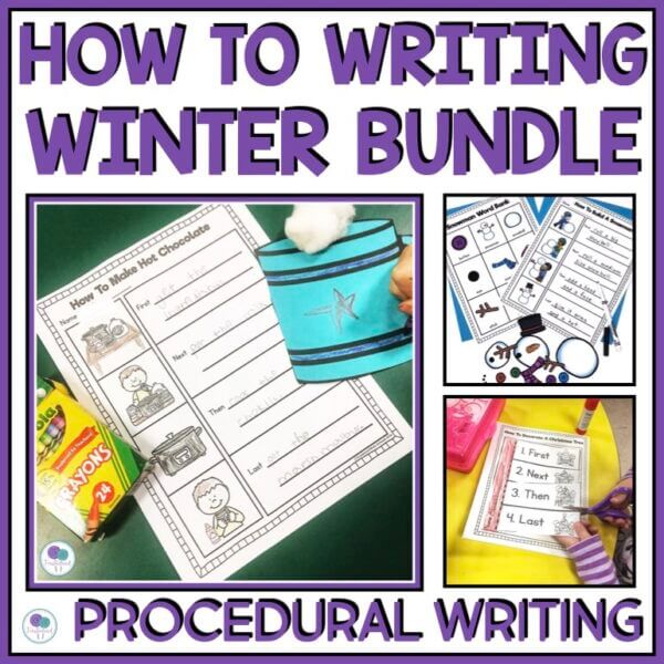 Easy Winter Writing Prompts For Kindergarten and First Grade ...
