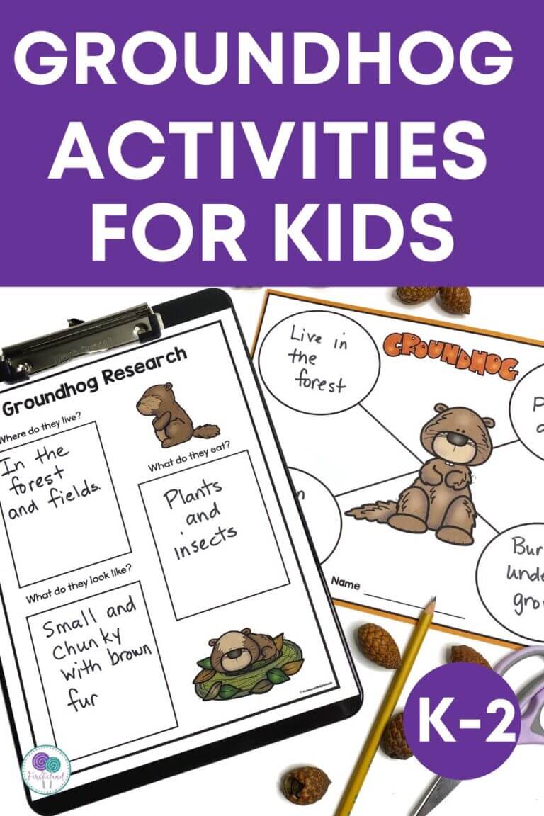 Easy Groundhog Day Activities For First Grade - Firstieland - First ...