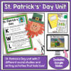 St. Patrick's Day Writing & Craft First Grade Second Grade ...