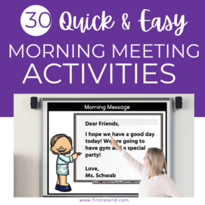 Ultimate List of Fun Morning Meeting Greetings For K-1 - Firstieland ...