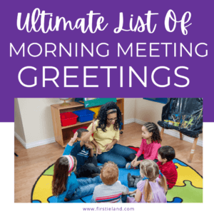 7 Tips For Using Morning Meeting Slides: FREE Templates - Firstieland ...