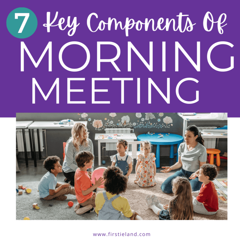 Responsive Classroom Morning Meeting In K-1 - Firstieland - First Grade ...