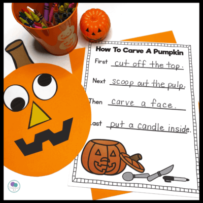 Easy Pumpkin Activities For Kids In Kindergarten & 1st Grade ...