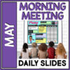 Morning Meeting Google Slides Kindergarten 1st Grade YEAR LONG ...
