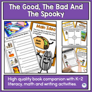 The Good The Bad And The Spooky The Bad Seed Book Companion Activities ...