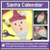 Christmas Countdown Calendar | Santa Craft | Advent Calendar ...