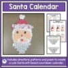 Christmas Countdown Calendar | Santa Craft | Advent Calendar ...
