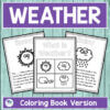 WEATHER ACTIVITIES FOR KINDERGARTEN AND FIRST GRADE - DISTANCE LEARNING ...